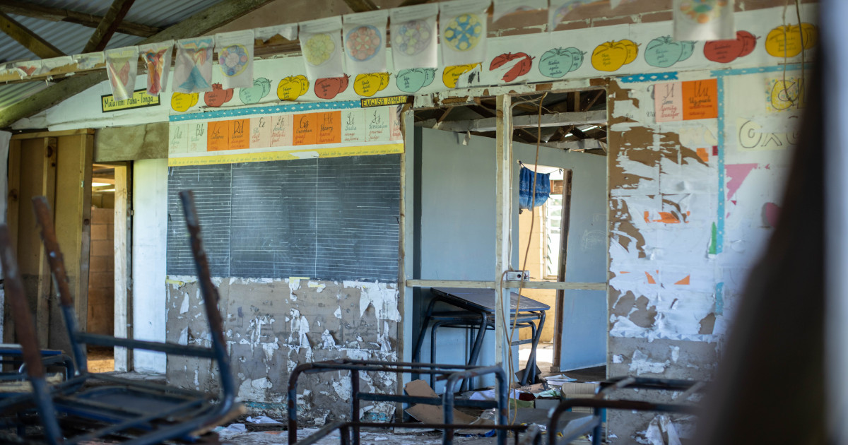 Children still afraid one year on from Tonga disaster — Save the ...