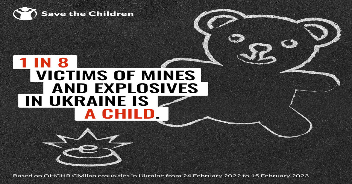 Ukraine: 1 in 8 landmine casualties is a child — Save the Children NZ